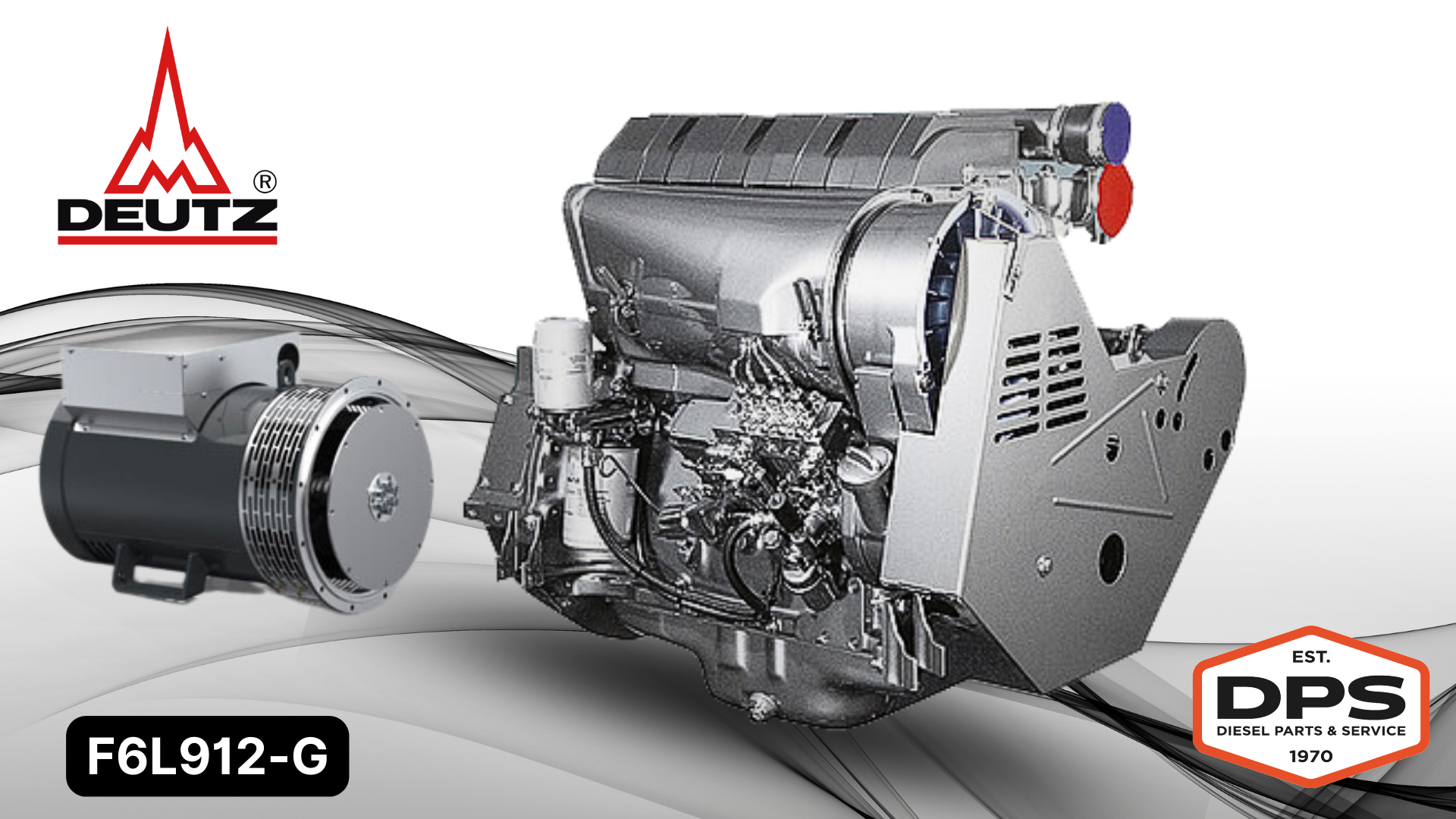 Deutz Diesel Generator Engine F6L912-G | Diesel Parts & Service