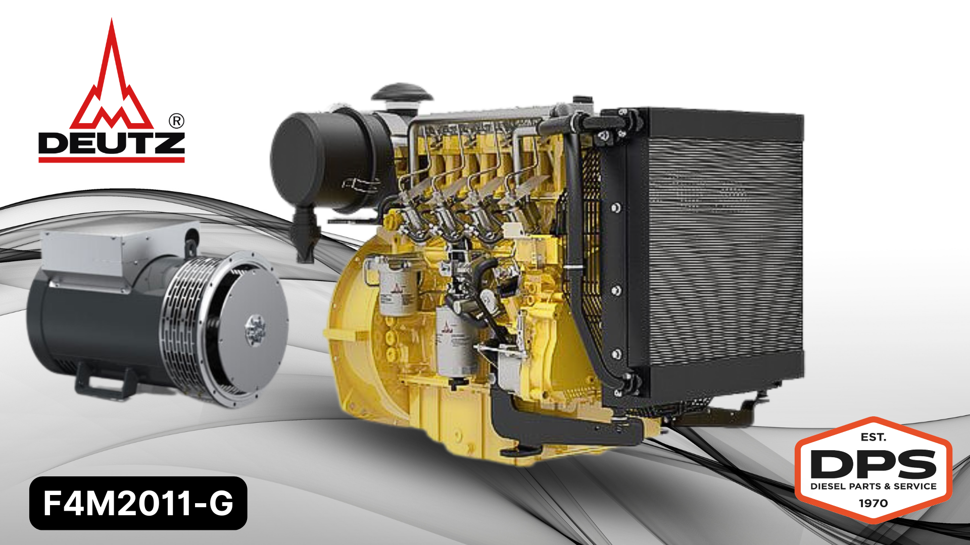 Deutz Diesel Generator Engine F4M2011-G | Diesel Parts & Service