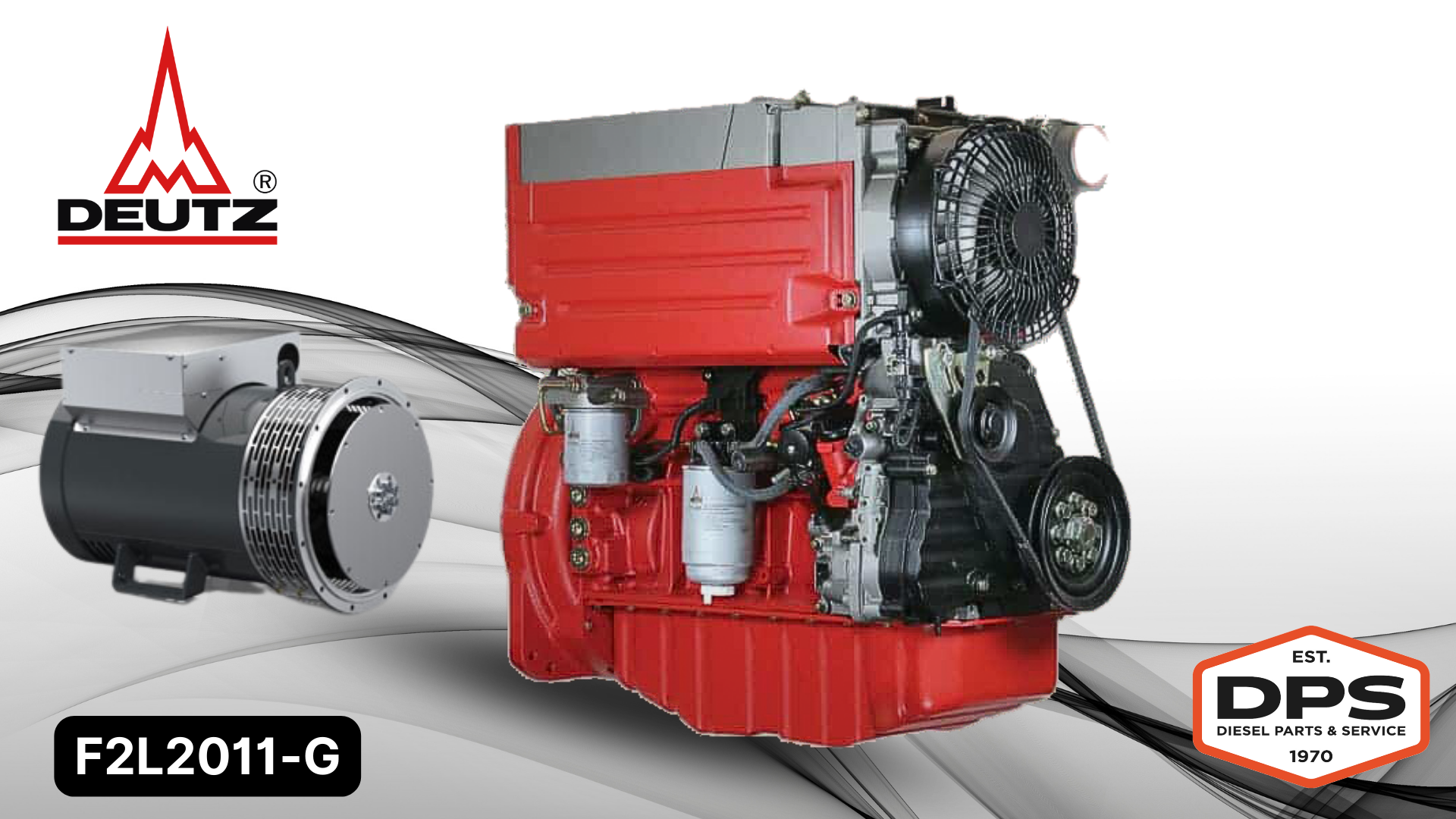 Deutz Diesel Generator Engine F2L2011-G | Diesel Parts & Service