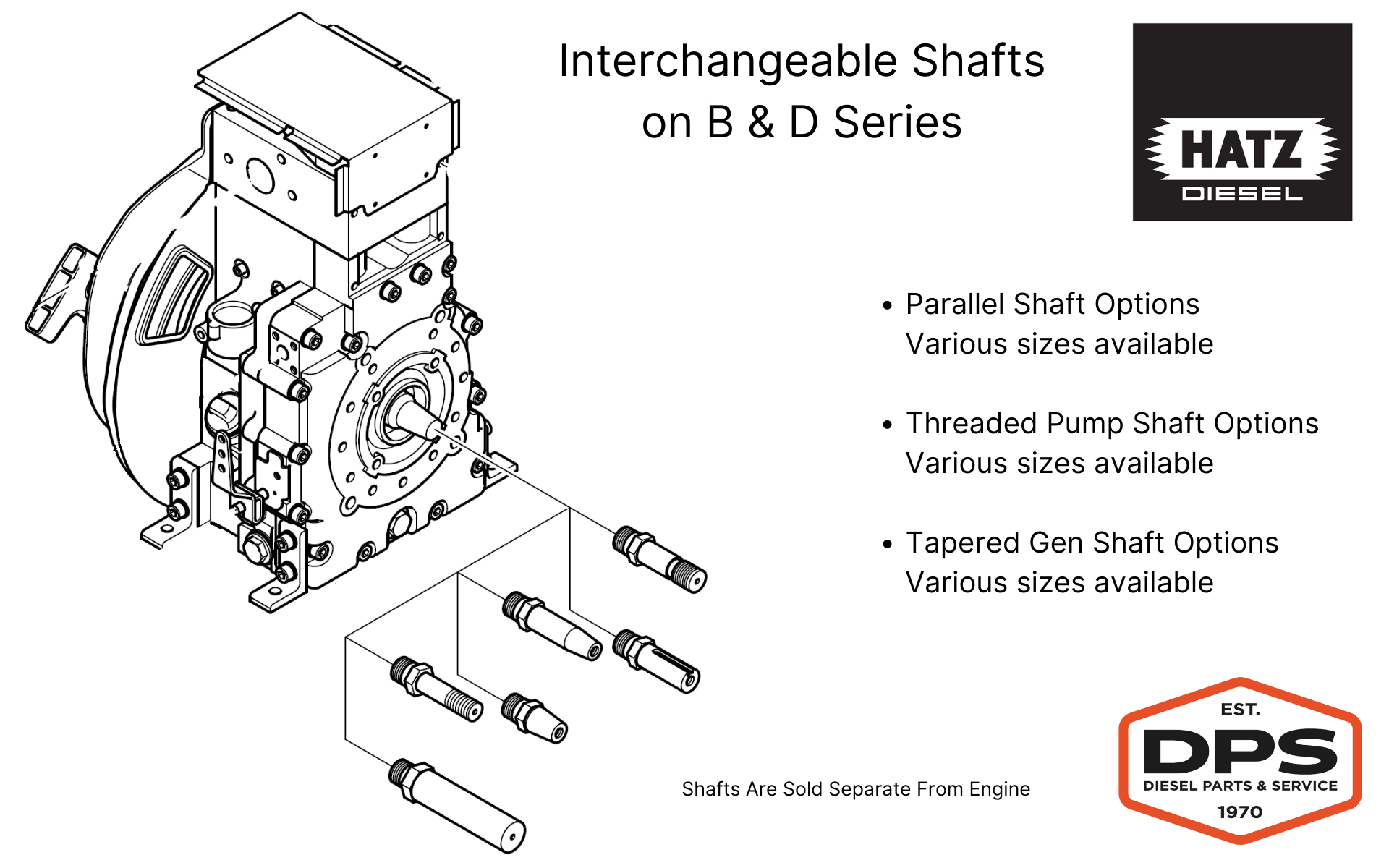 Hatz Diesel Engine 1B30 | Diesel Parts & Service
