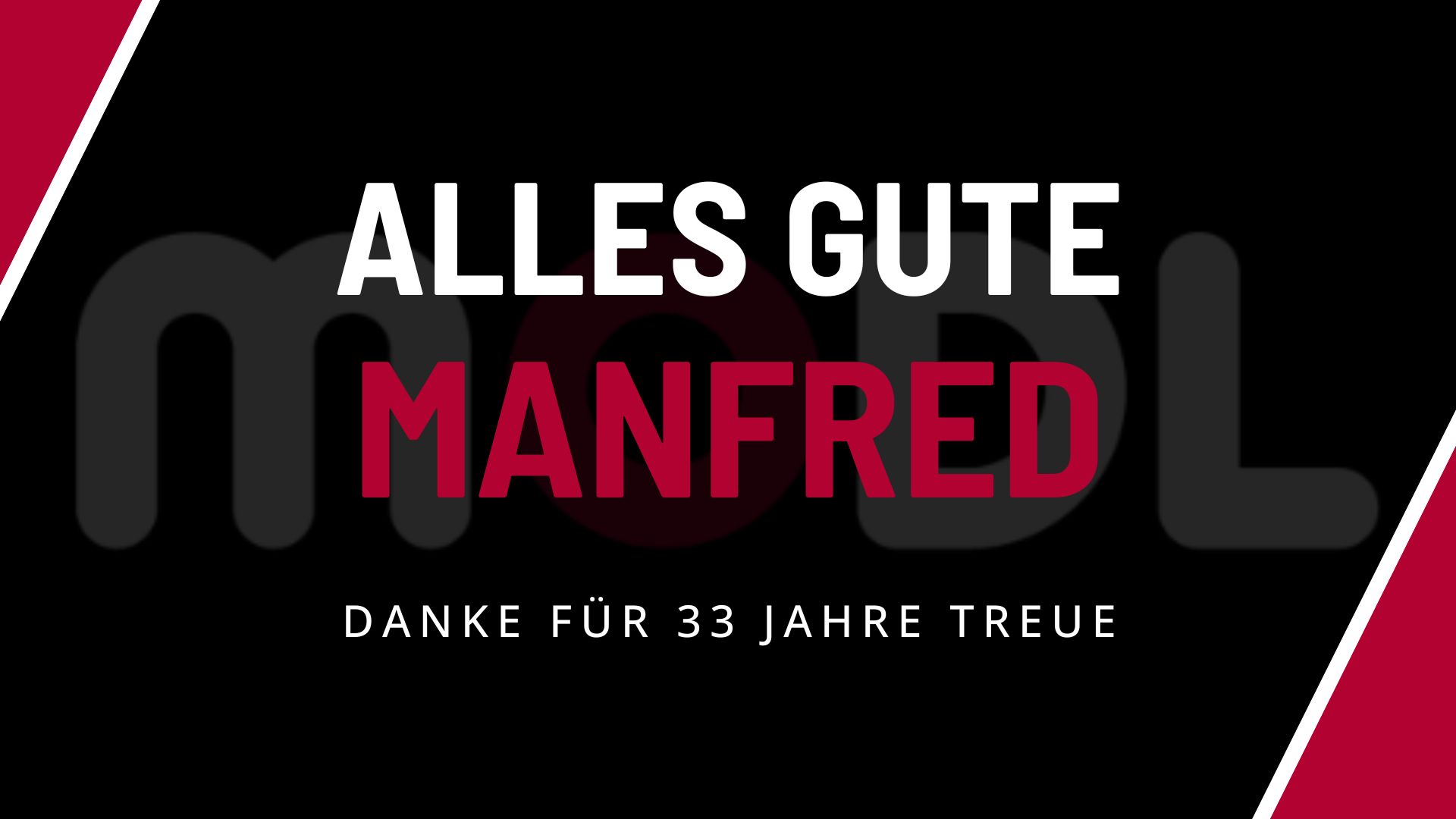 Alles Gute Manfred Frischling! | Aktuelles | MODL Möbelmanufaktur