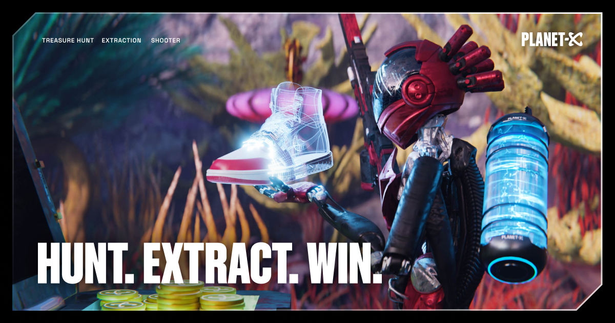 Planet-X - Join the hunt. Extract. Win.