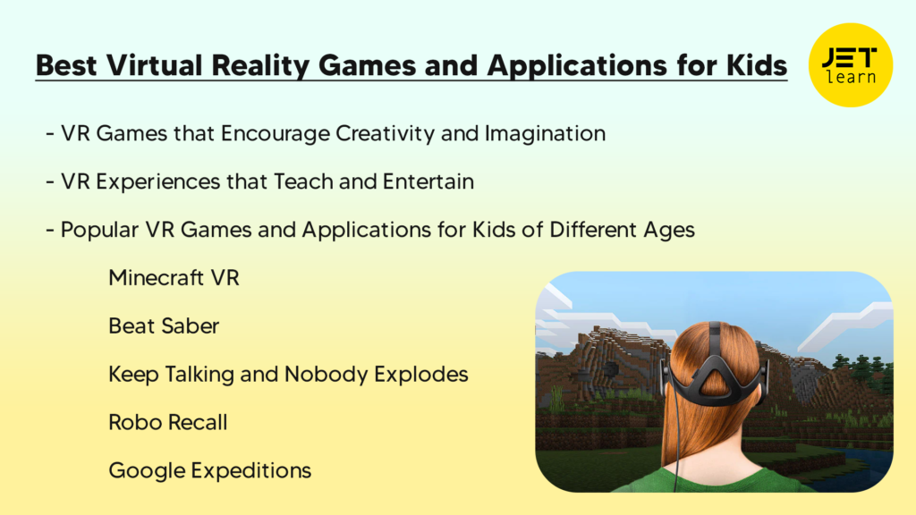 Virtual Reality for Kids - Thrilling Adventures Await!