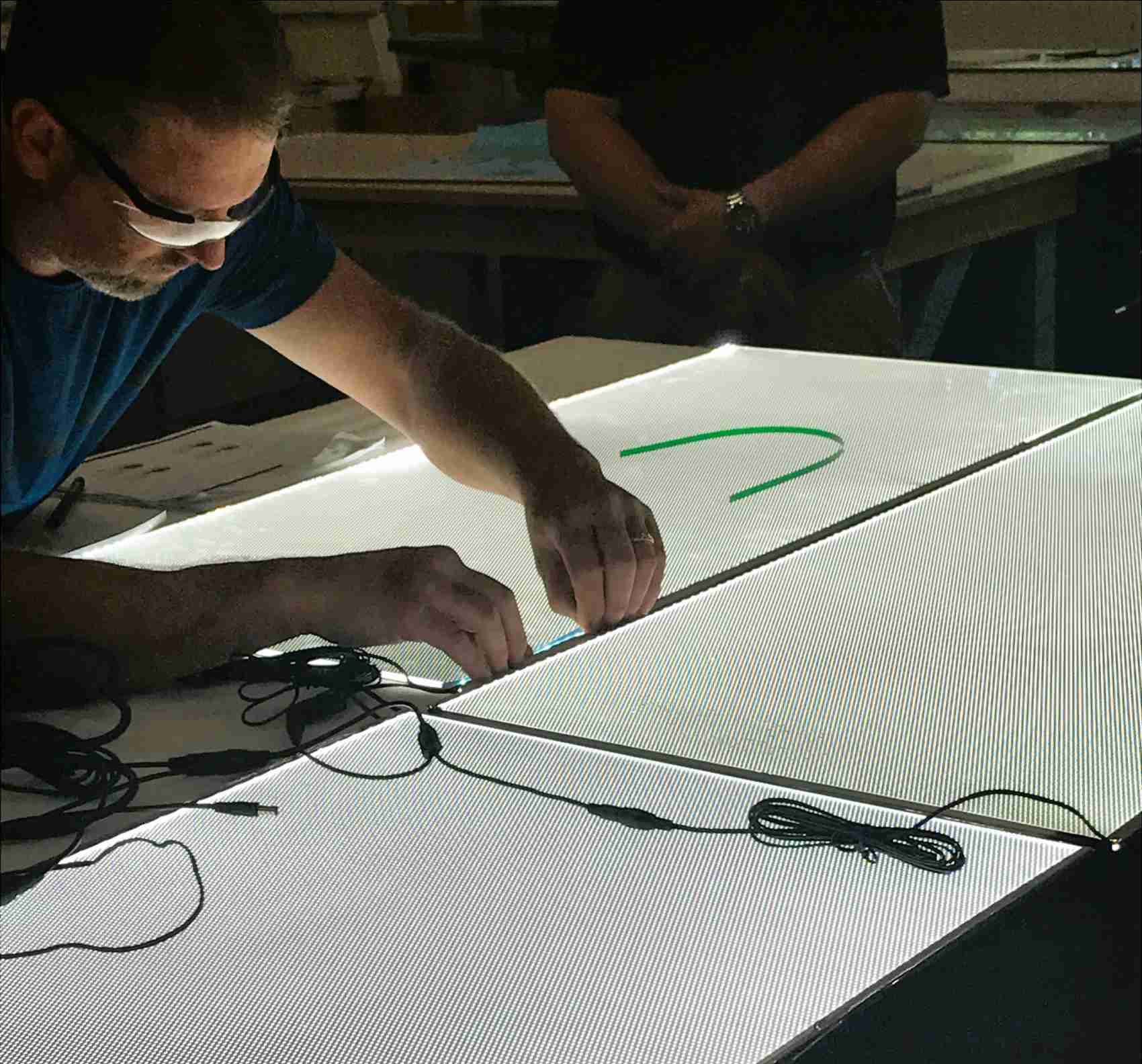 Custom LED Light Guide Panels | Even Light Distribution