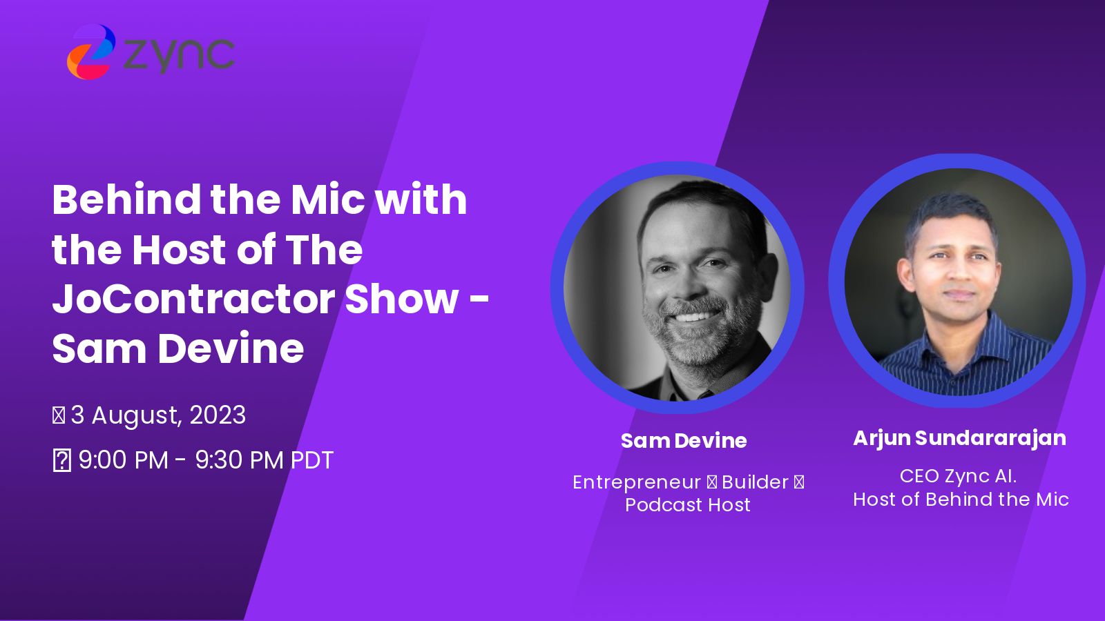 Behind the Mic with the Host of The JoContractor Show - Sam Devine ...