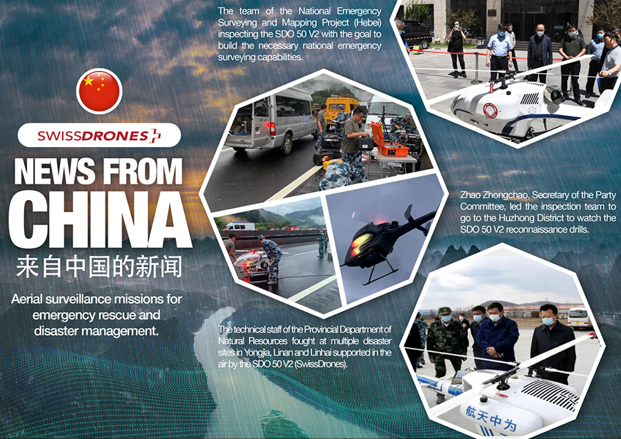 Emergency rescue and disaster management in China: SwissDrones News
