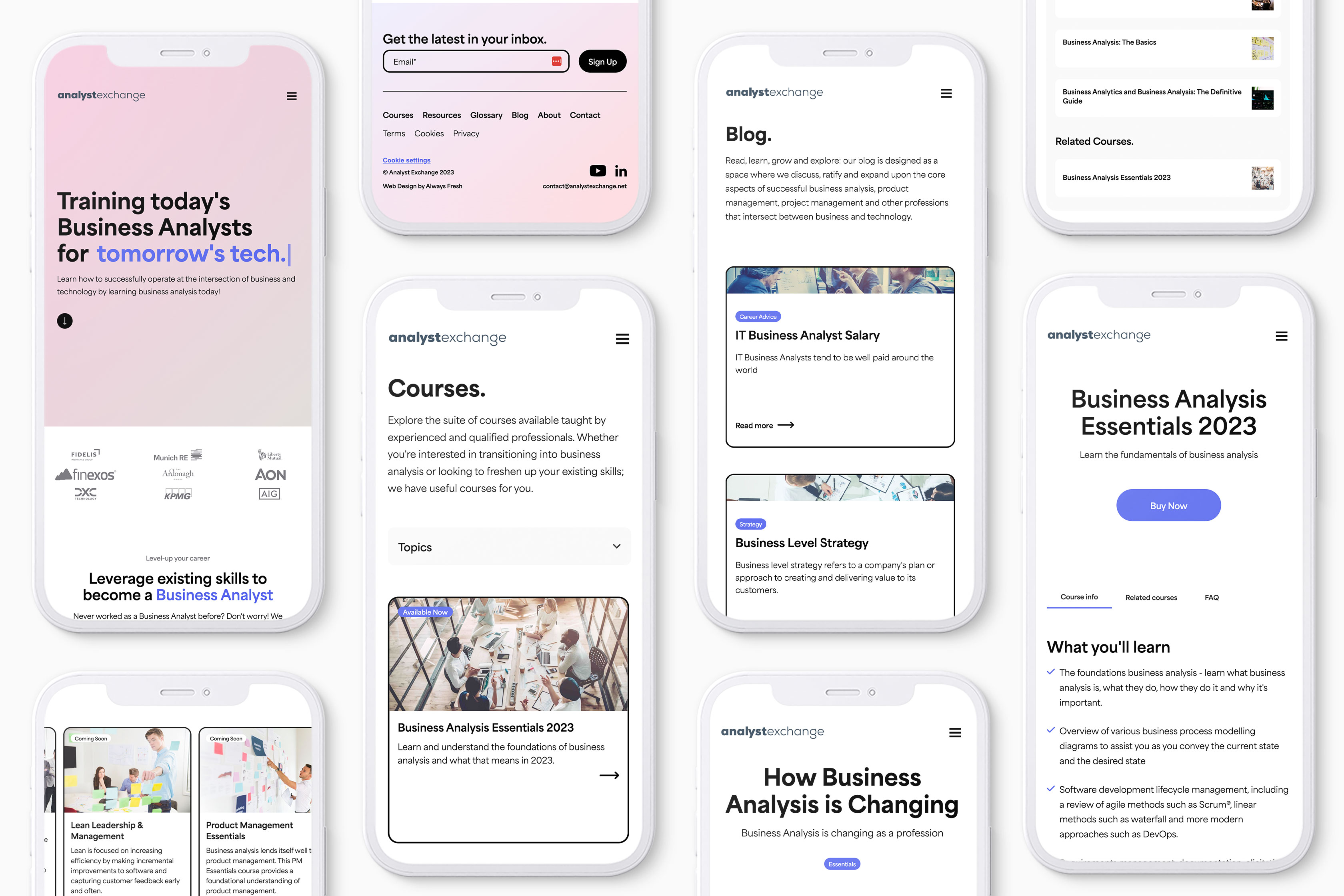 Analyst Exchange - Always Fresh