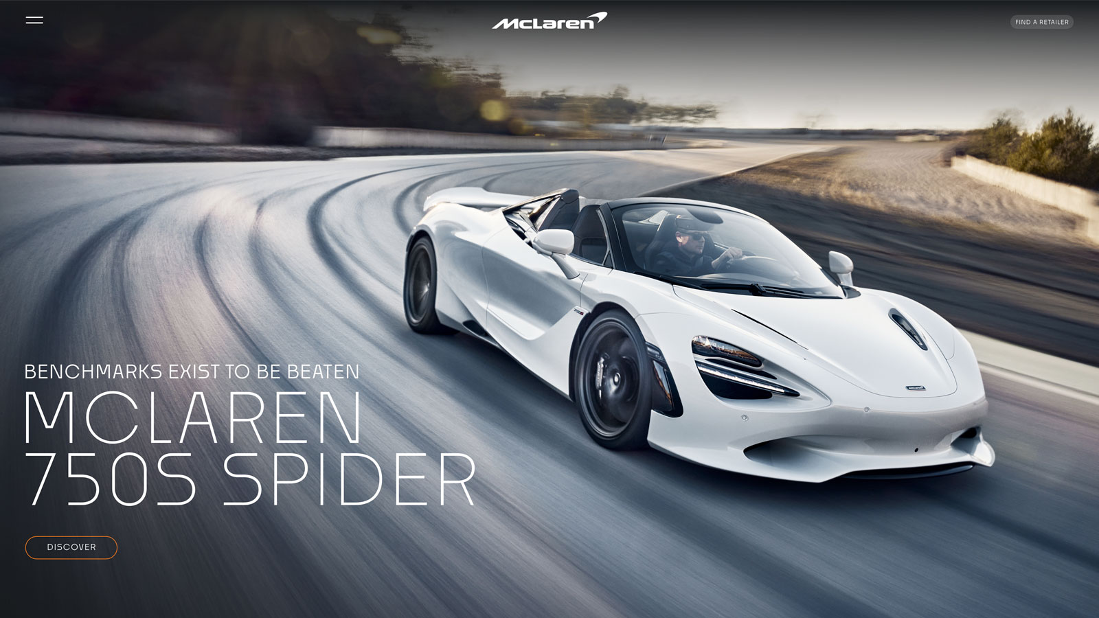 McLaren Web Design Study - Always Fresh