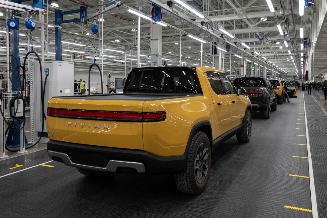 Rivian shares fall sharply after recalling 13,000 of its electric ...