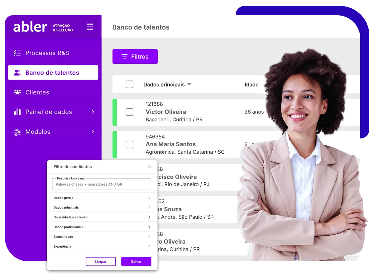 Software de Recrutamento e Seleção | abler