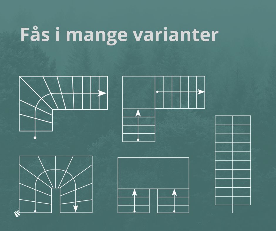 Ny trappemodell: Gry | Inspirasjon | Trapper