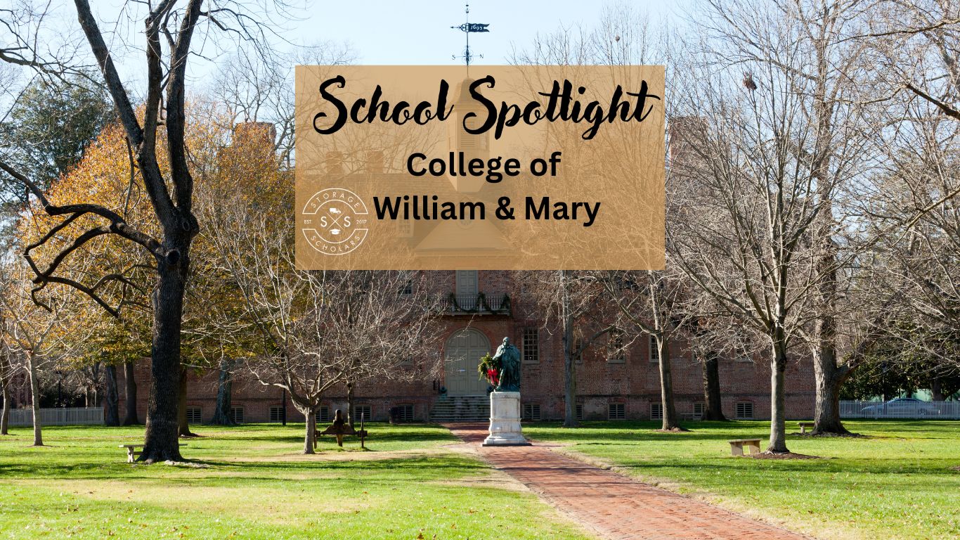 Storage Scholars | Student Storage Spotlight: College of William & Mary