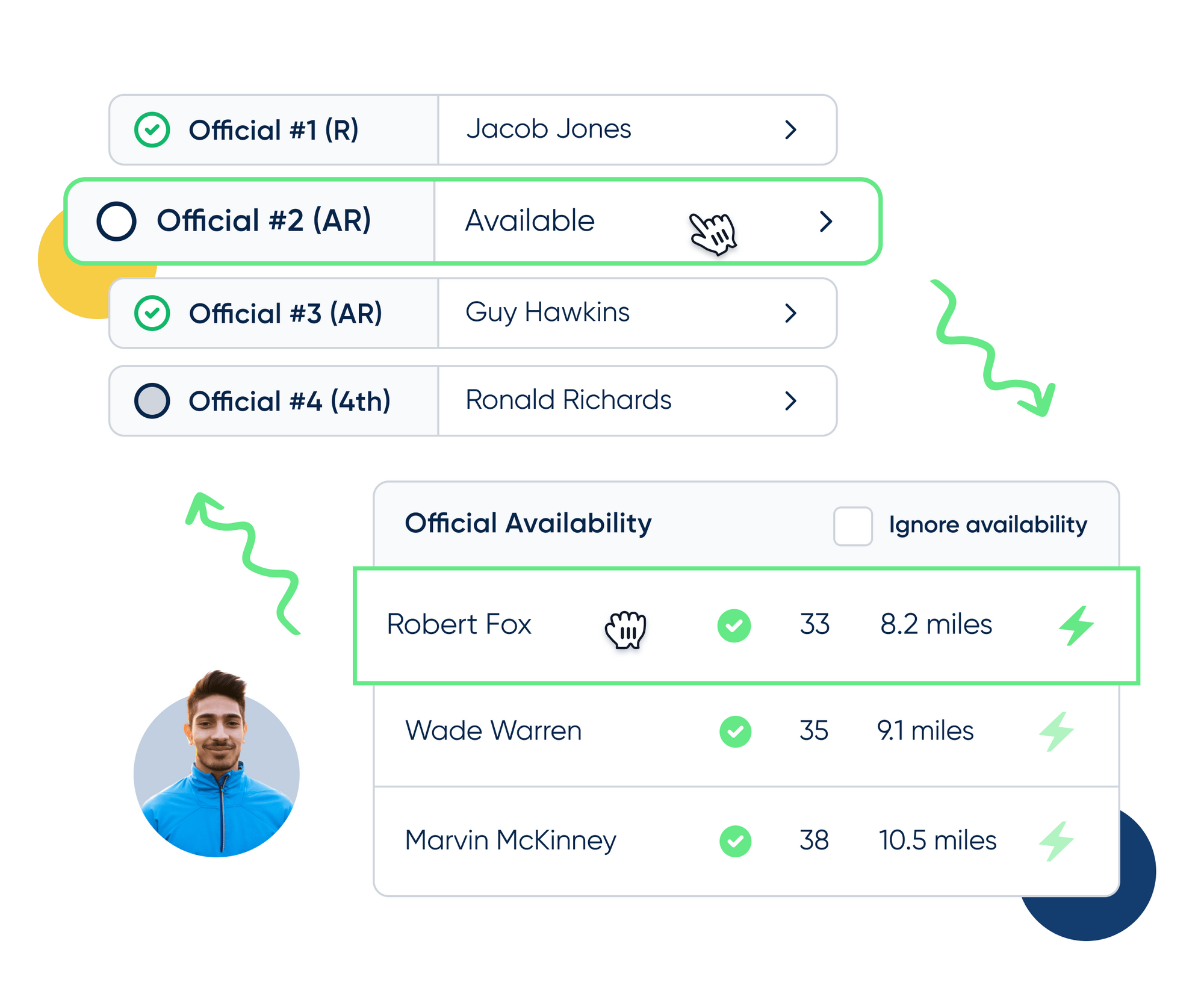 Notch :: Referee Scheduler, Referee Assignor and Payment Tools