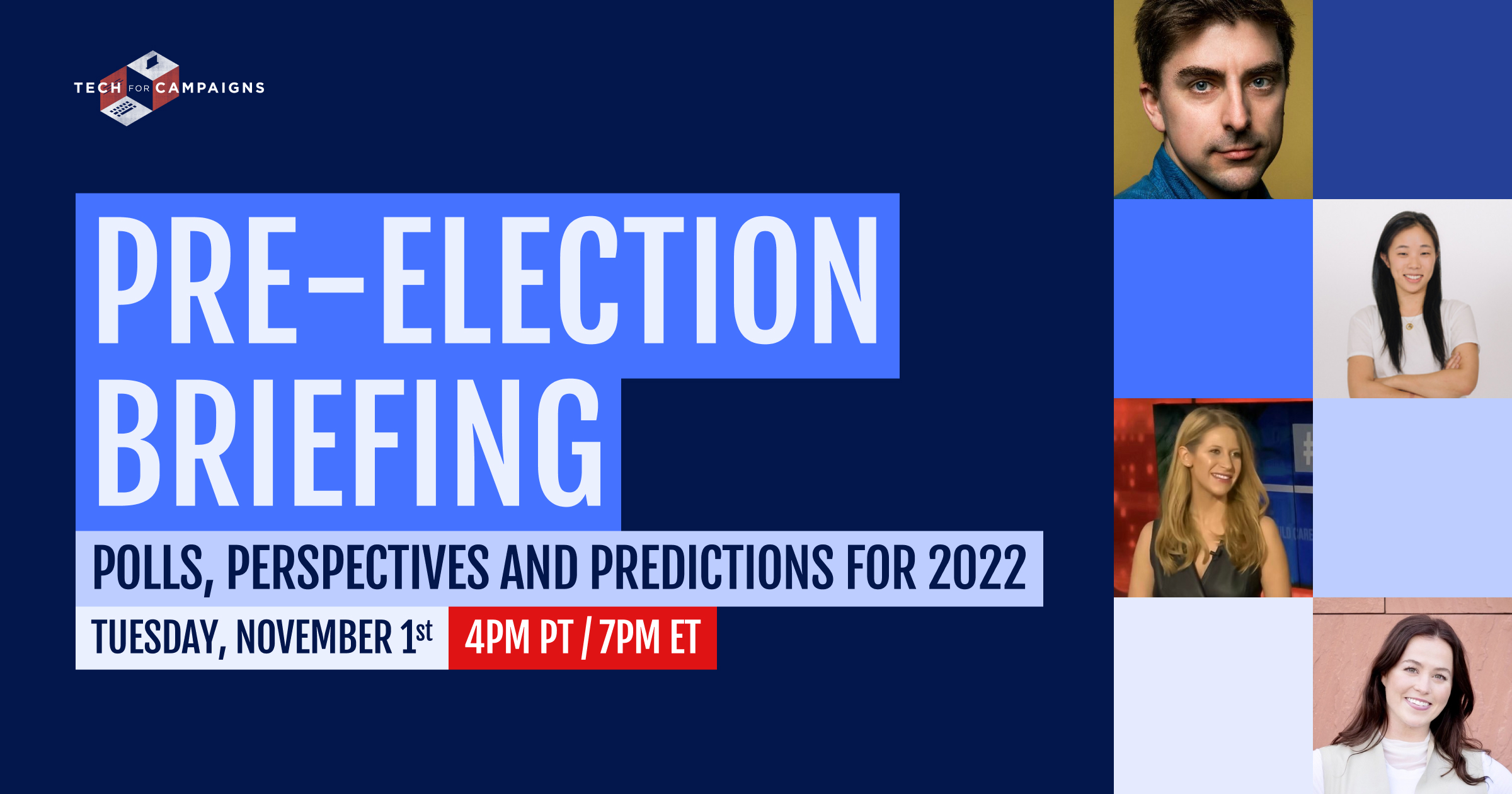 2022 Pre-Election Briefing | Tech For Campaigns
