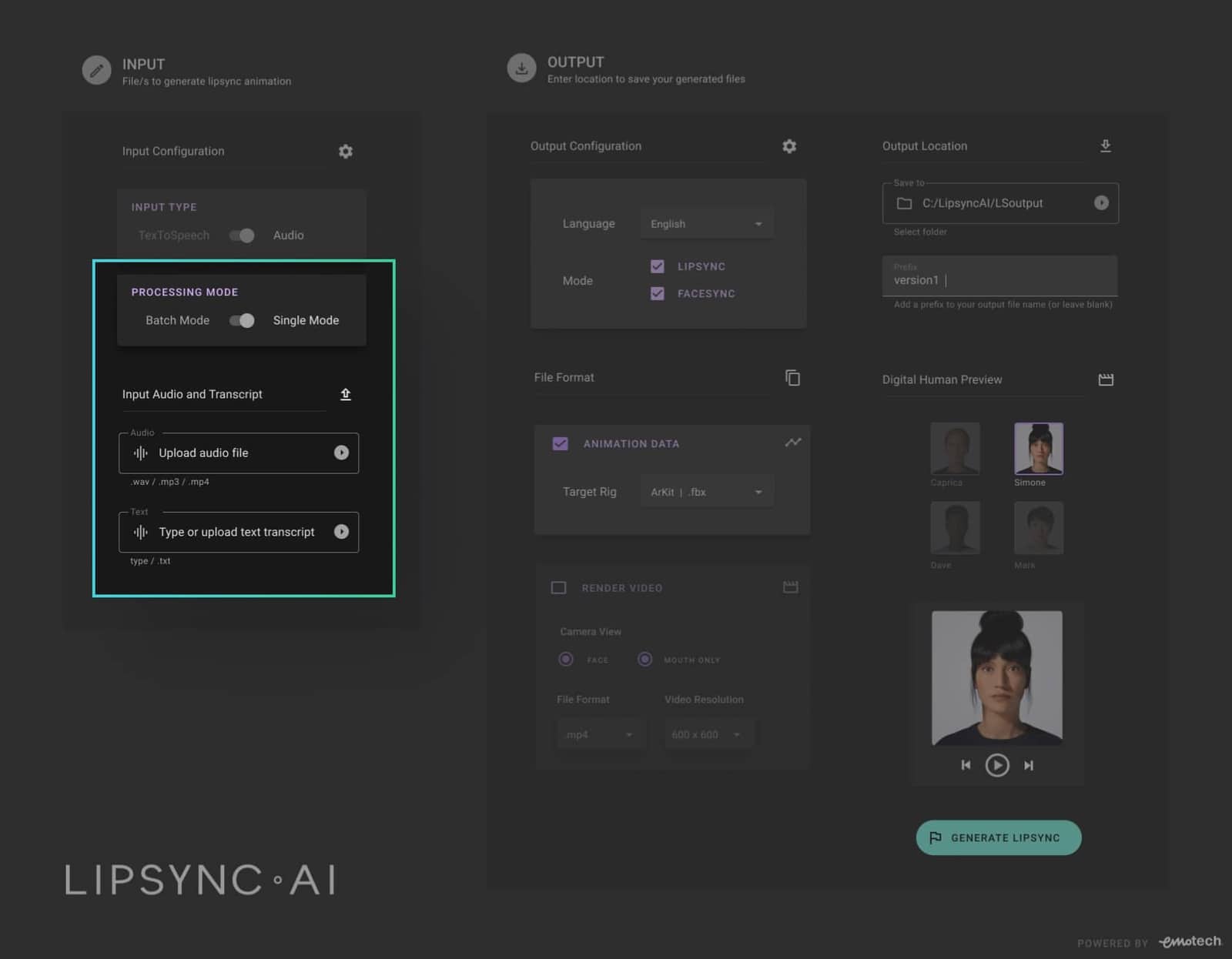 SYNC.AI | Emotech