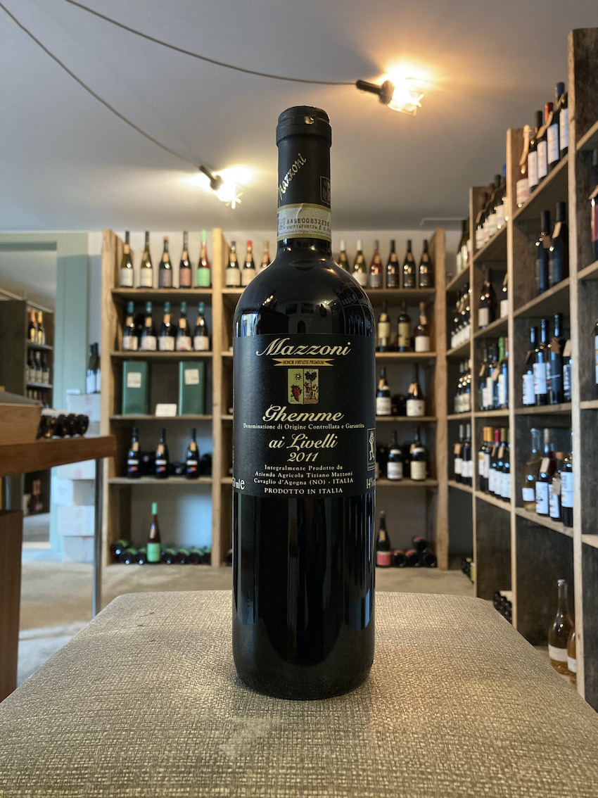 Ghemme DOCG Ai Livelli von Vini Mazzoni | Setpember Vin & Vinyl | Luzern