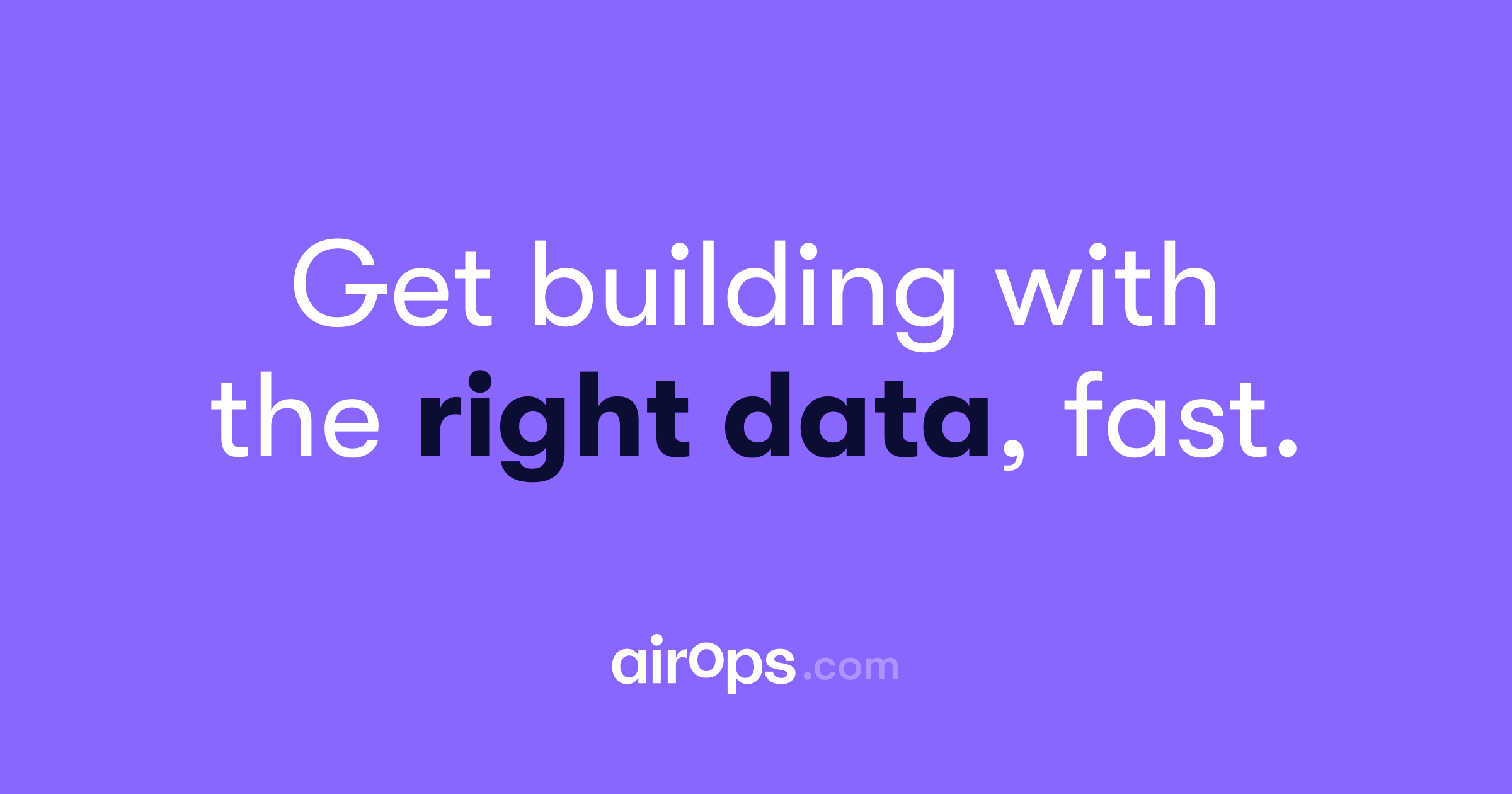 Terms • AirOps | Get building with the right data, fast.
