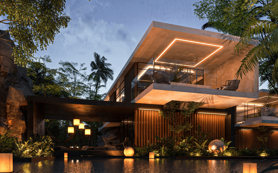 3 Bedroom Luxury Villa in Consciente Tulum | Uman Ha