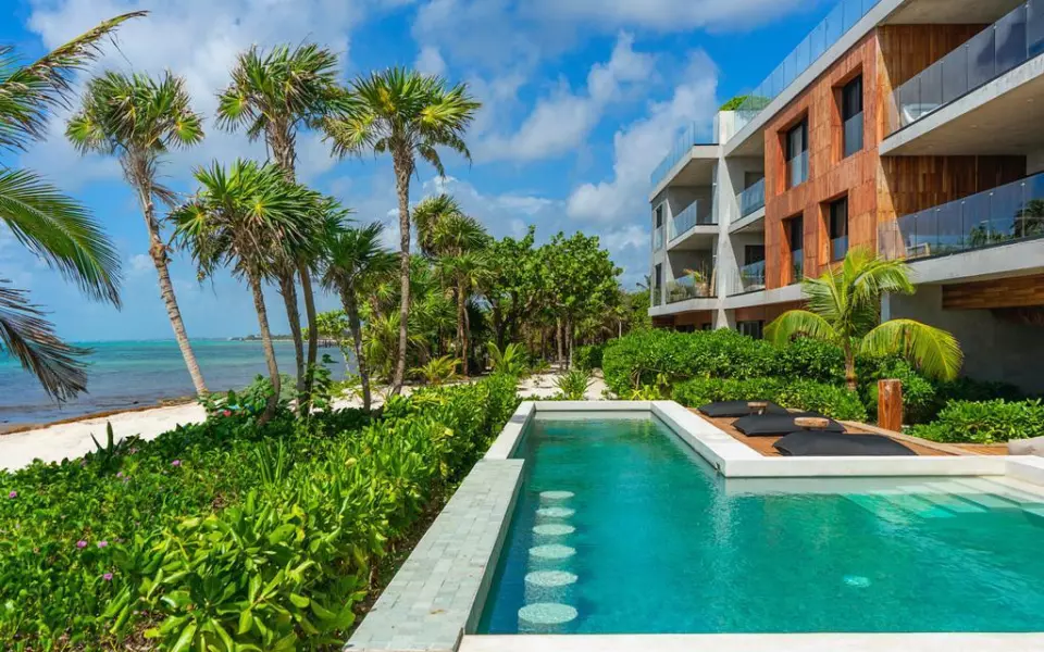 2 Bedroom Beachfront Property in Tankah Bay | Antal Tulum