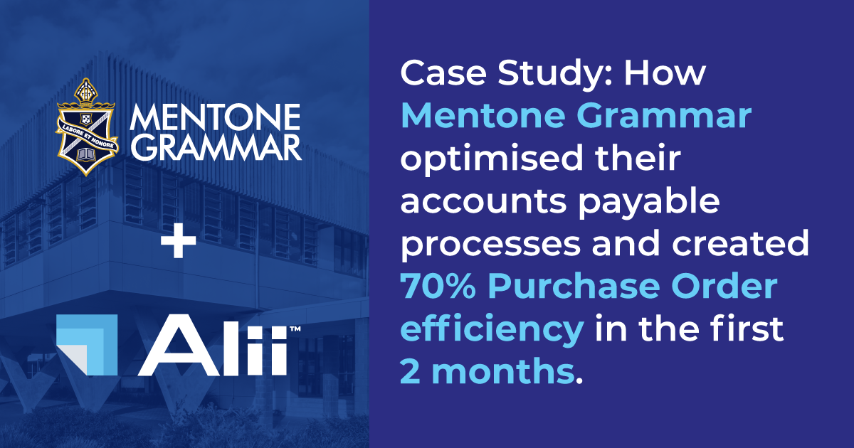 Mentone Grammar | Case Study | Alii™