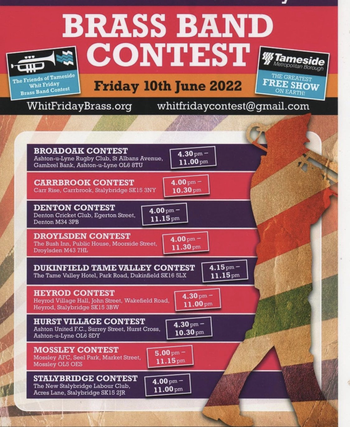 Tameside - News & Views - The Whit Friday Band Contest is Back! By ...