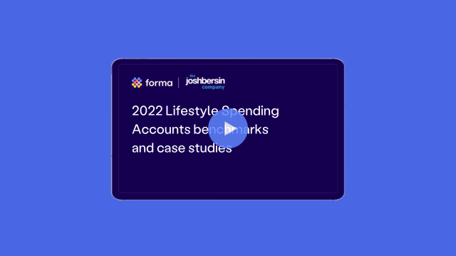 2022 Lifestyle Spending Account benchmarks | Webinars | Forma