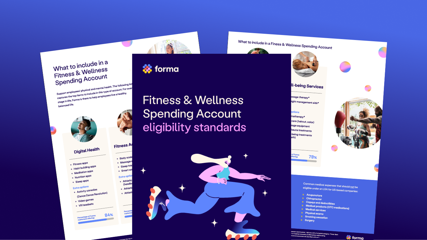 Fitness & Wellness Spending Account eligibility standards | Compliance ...