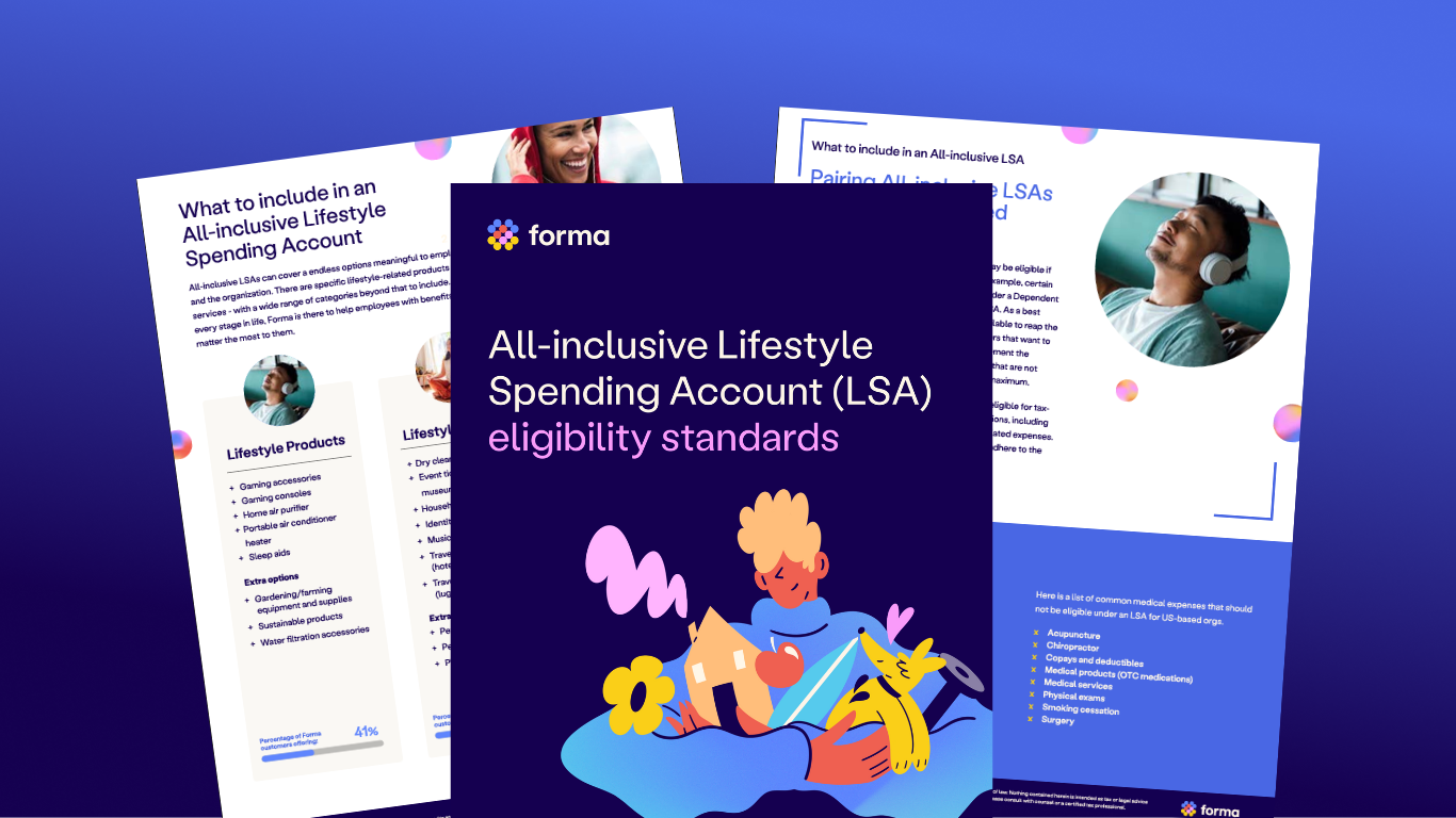 All-inclusive Lifestyle Spending Account (LSA) eligibility standards ...