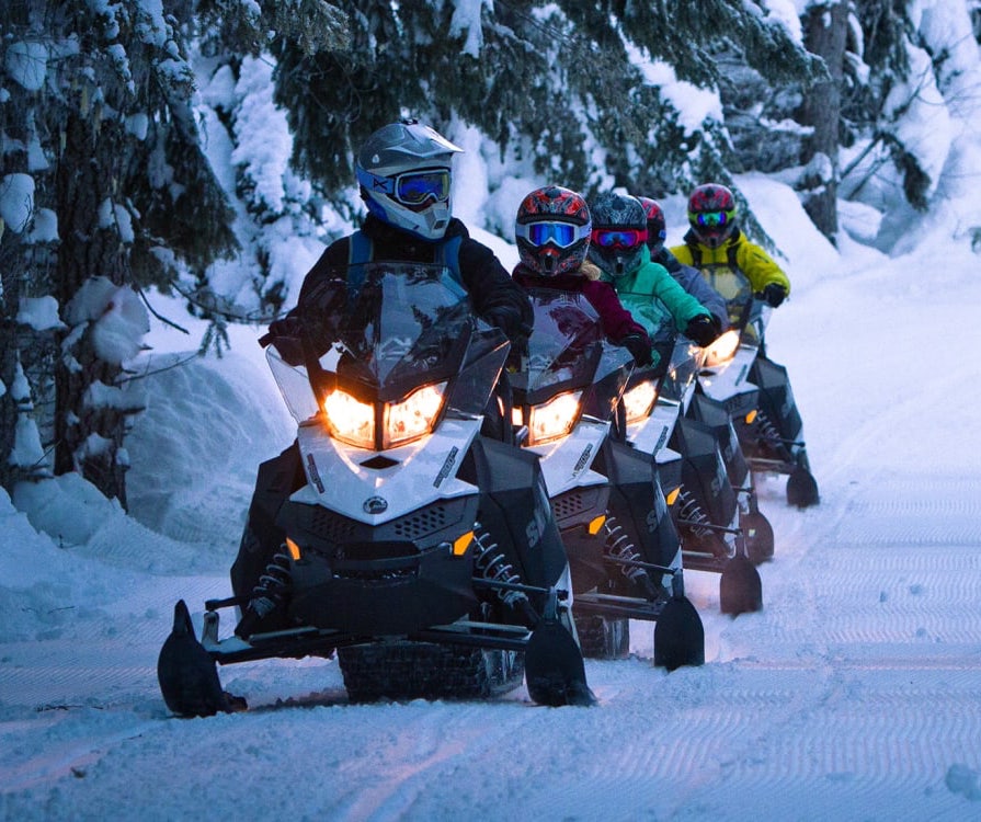 Snowmobile Rental Packages