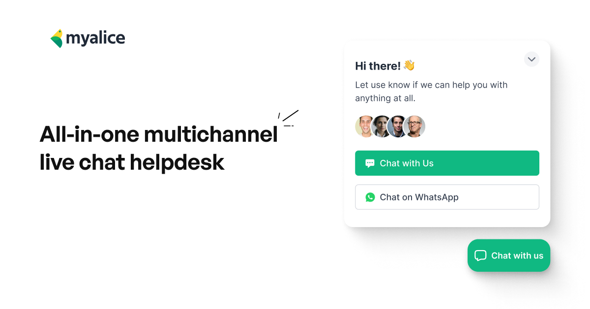 All-in-one multichannel live chat helpdesk