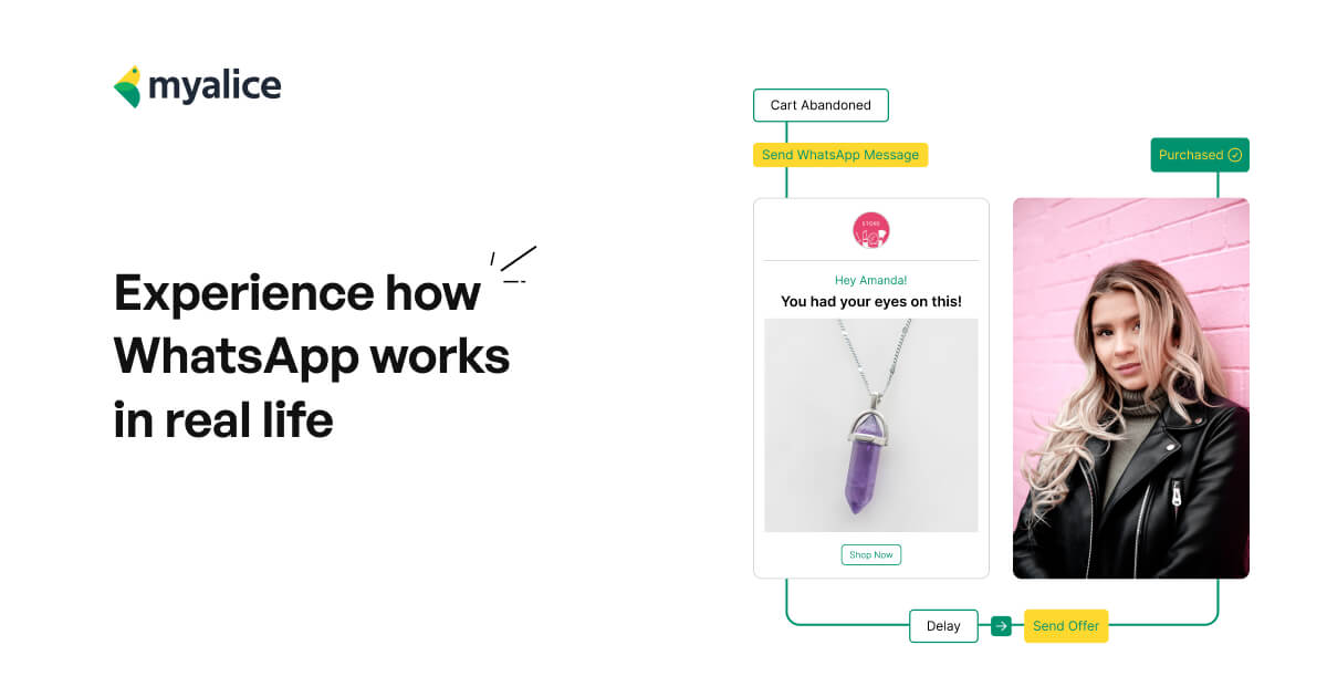 Experience how WhatsApp works in real life