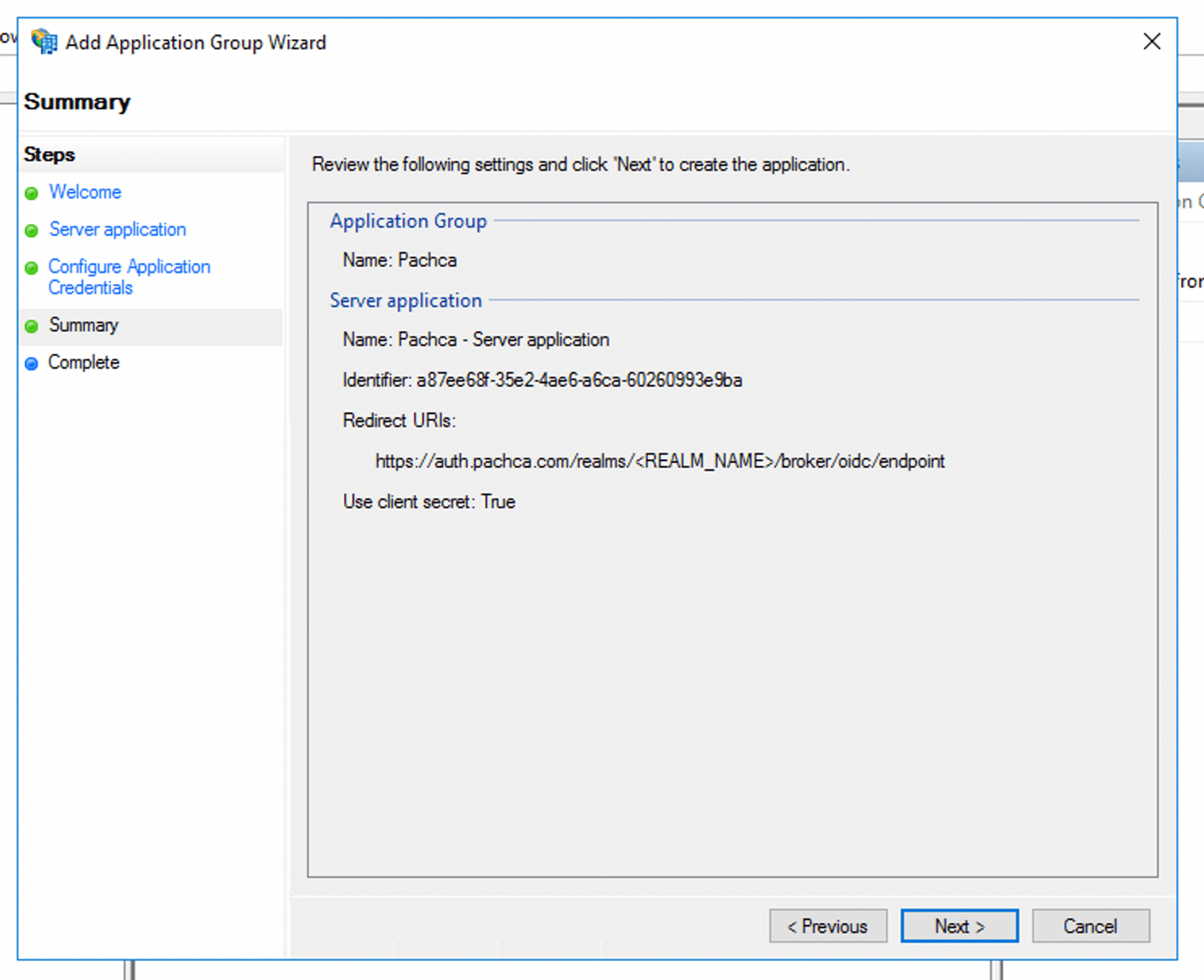 SSO в Пачке по ADFS OpenID
