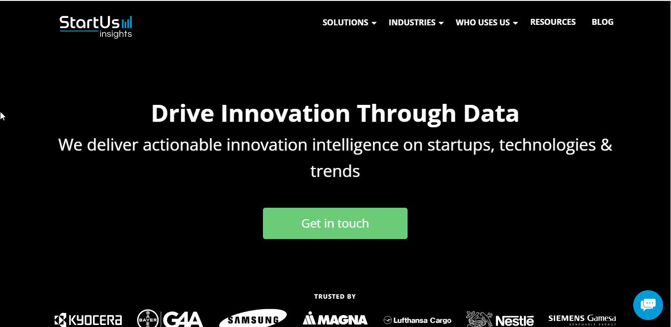 StartUs Insights - Features, Reviews, Alternatives | VC Stack