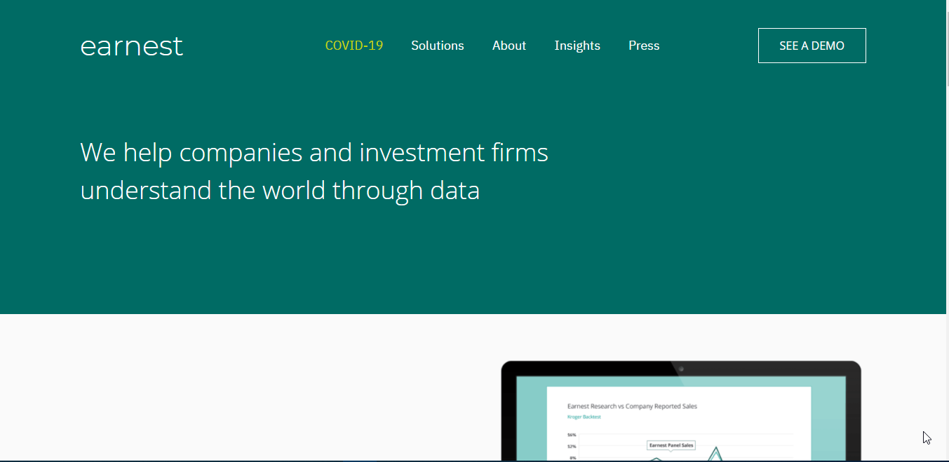 Earnest Research - Features, Reviews, Alternatives | VC Stack