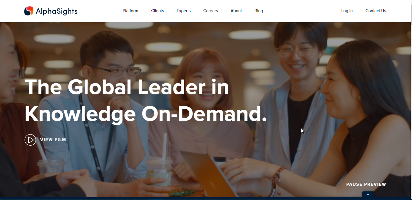 Alphasights - Features, Reviews, Alternatives | VC Stack