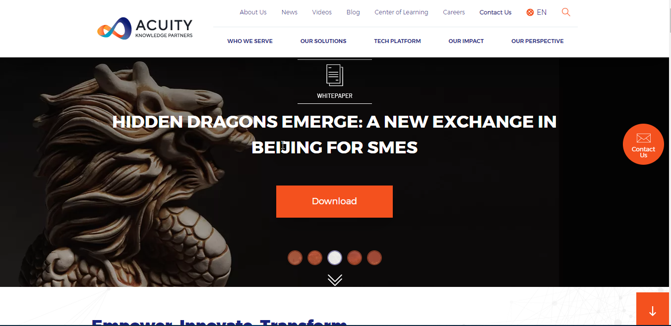 Acuity Knowledge Partners - Features, Reviews, Alternatives | VC Stack