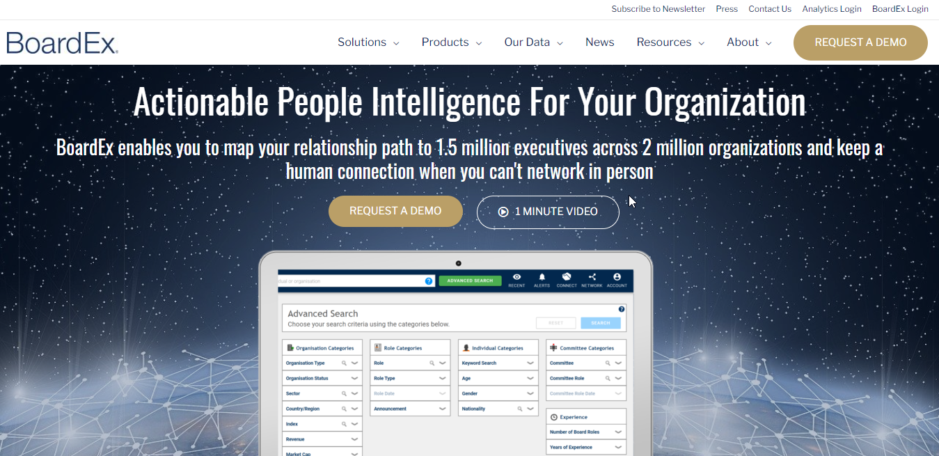 BoardEx - Features, Reviews, Alternatives | VC Stack