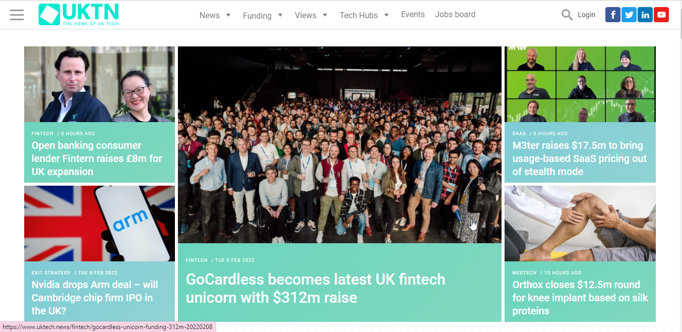 UKTN - Features, Reviews, Alternatives | VC Stack