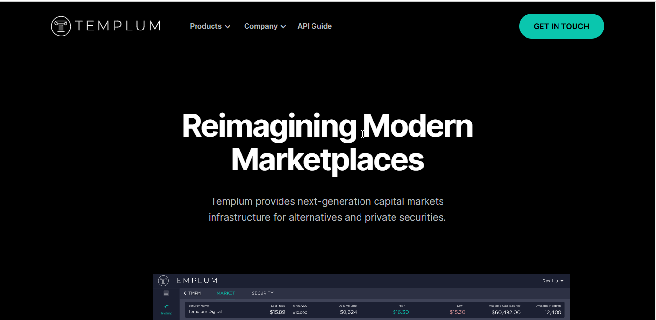 Templum - Features, Reviews, Alternatives | VC Stack
