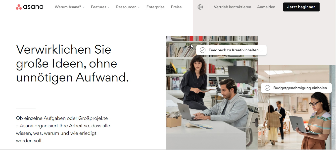 Asana - Features, Reviews, Alternatives | VC Stack