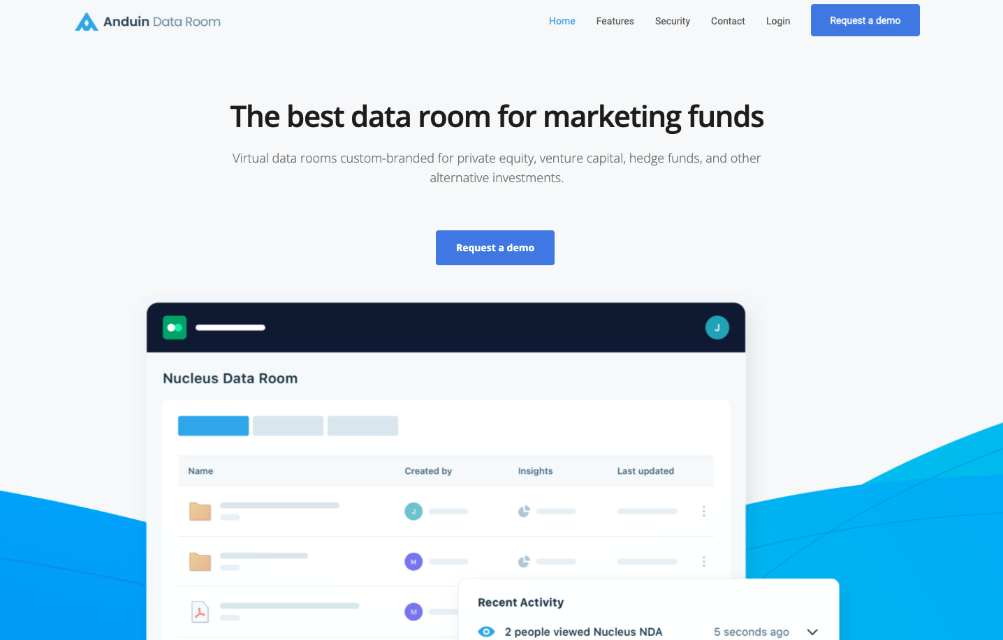 Anduin Data Room - Features, Reviews, Alternatives | VC Stack
