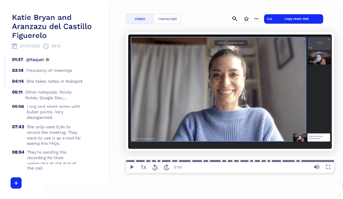 tl;dv - Features, Reviews, Alternatives | VC Stack