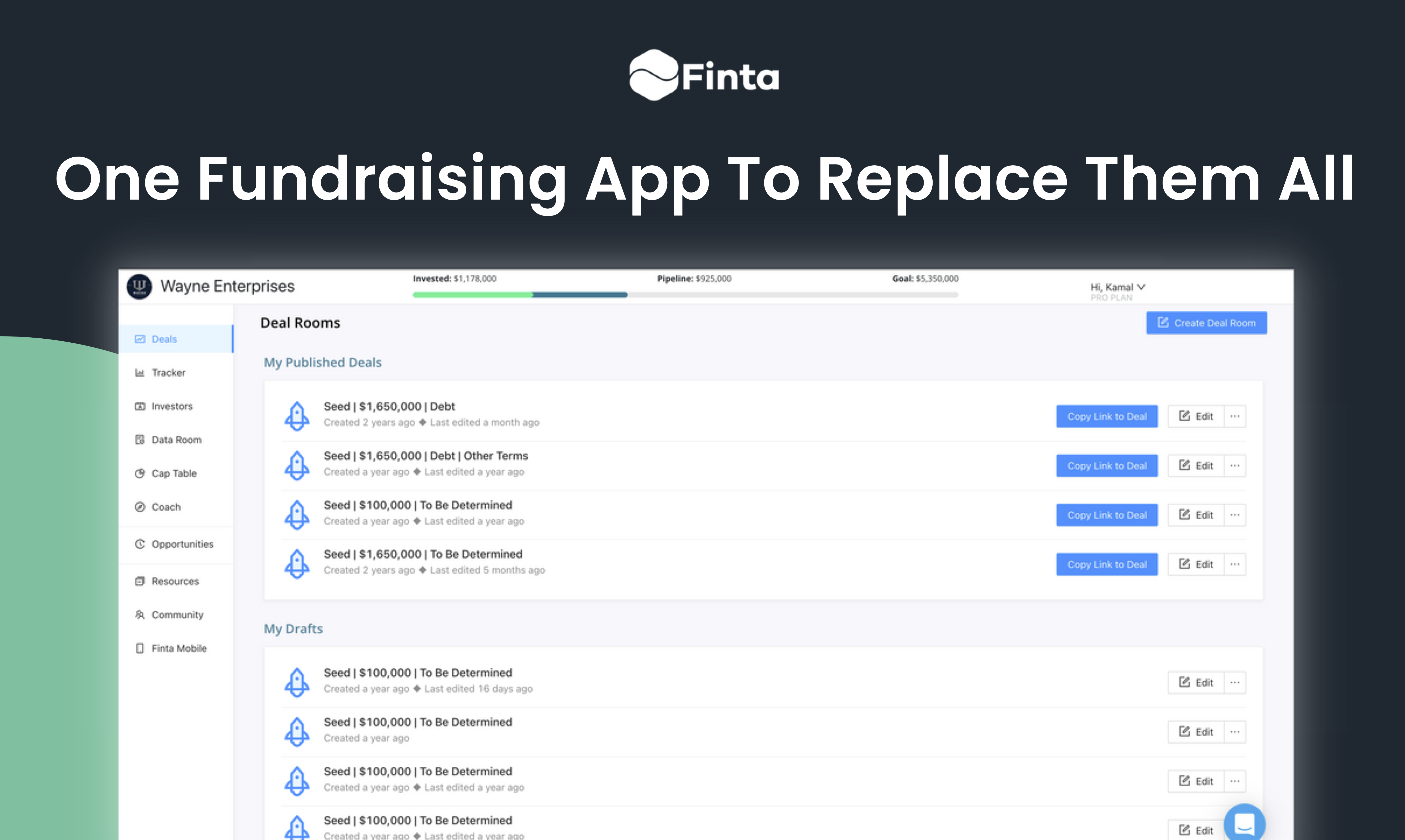 Finta - Features, Reviews, Alternatives | VC Stack