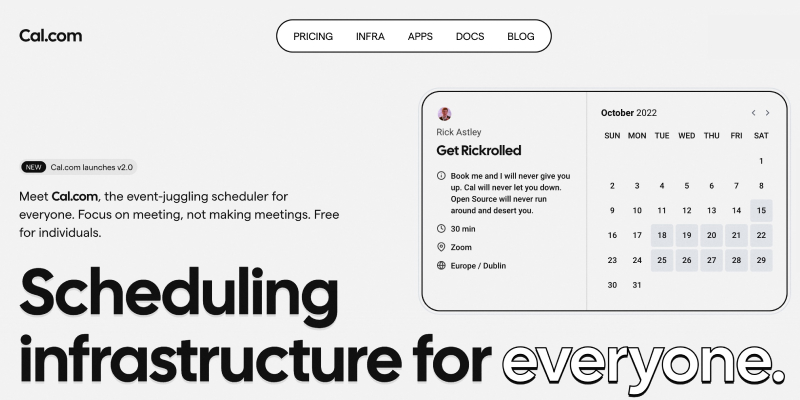 Cal.com - Features, Reviews, Alternatives | VC Stack