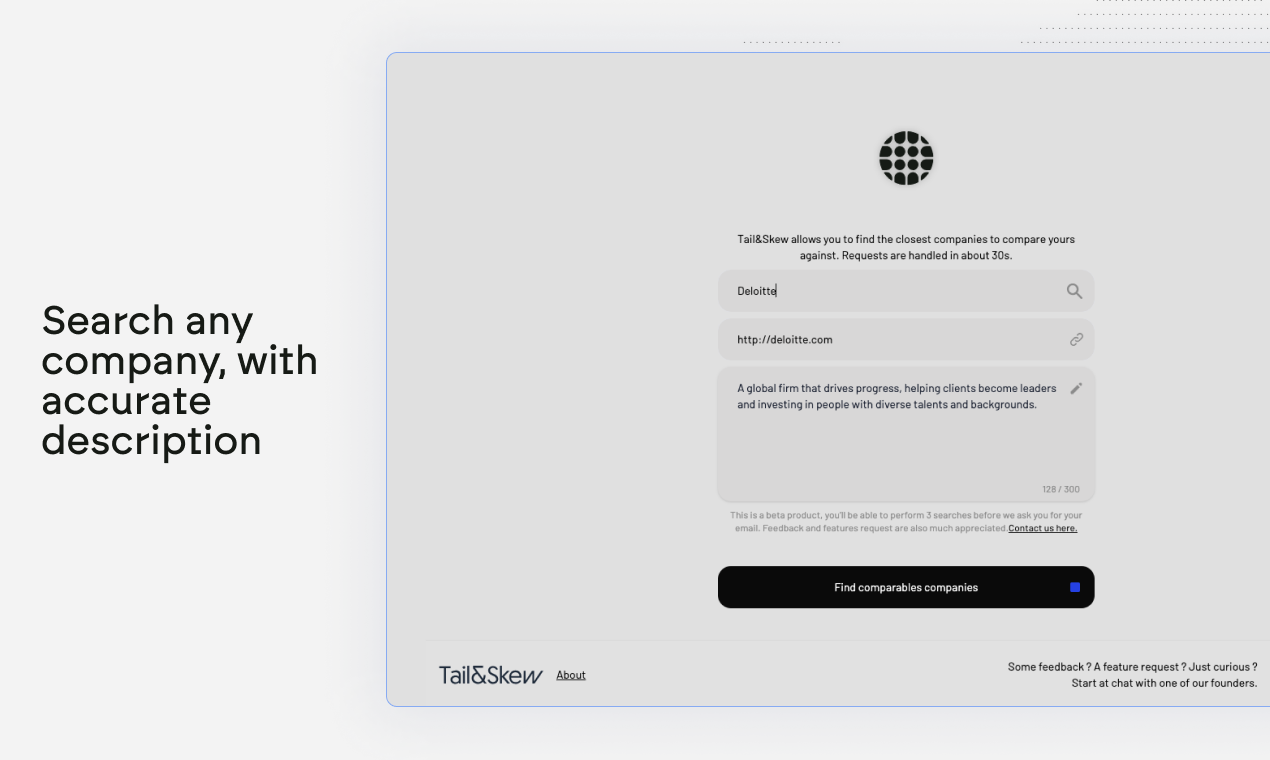 Tail & Skew - Features, Reviews, Alternatives | VC Stack