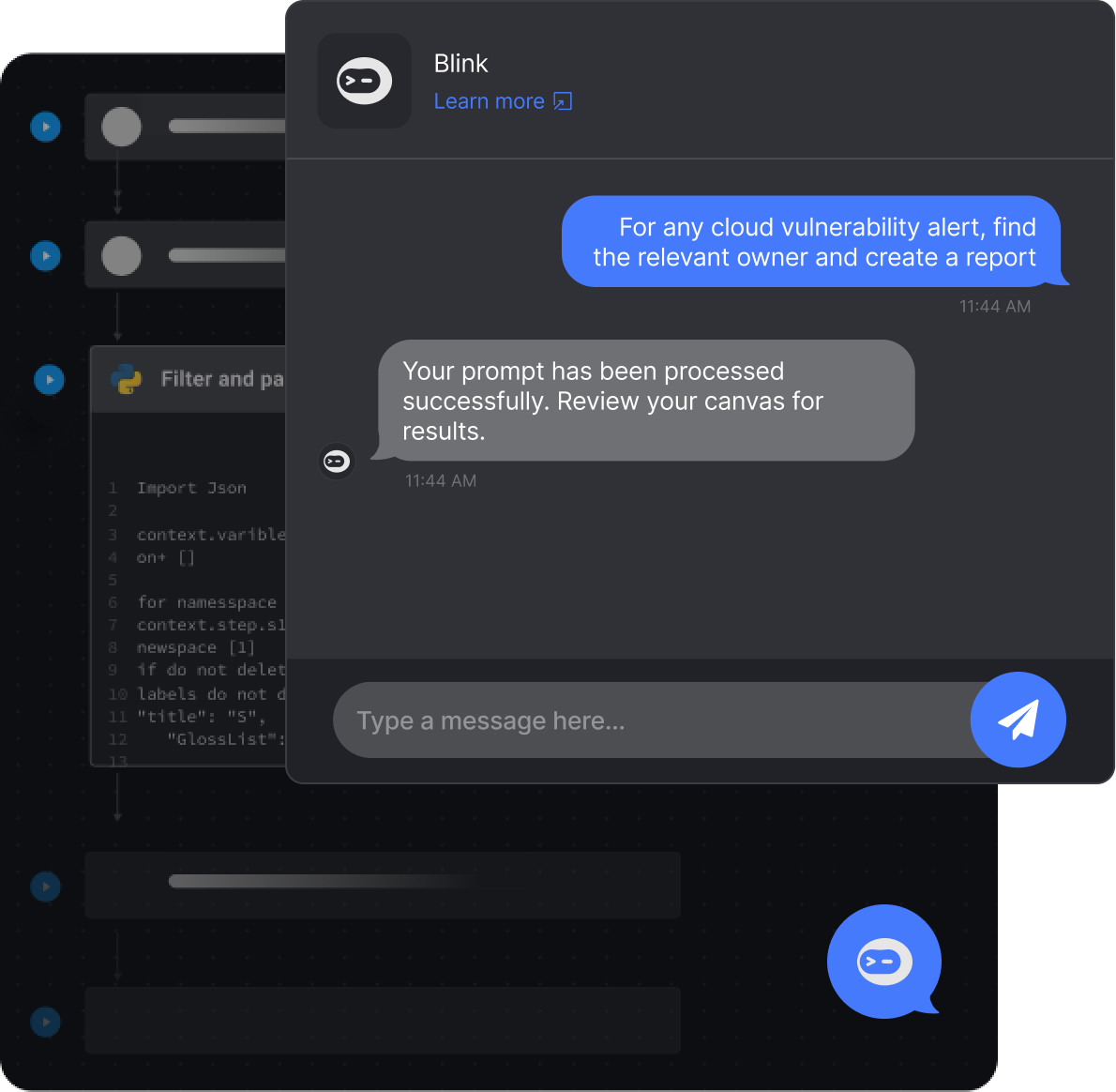 Blink | No-Code Security Platform with 7000+ Automations