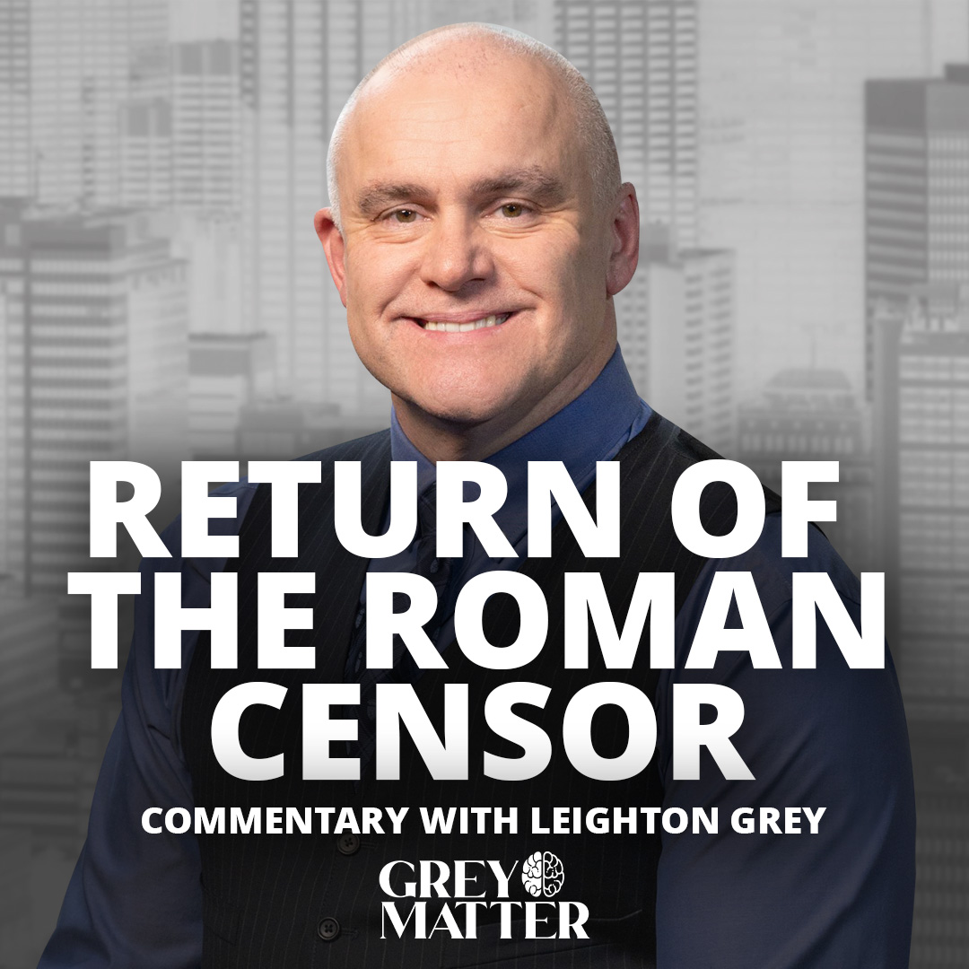 Return of the Roman Censor | Leighton Grey | Oct 25, 2023