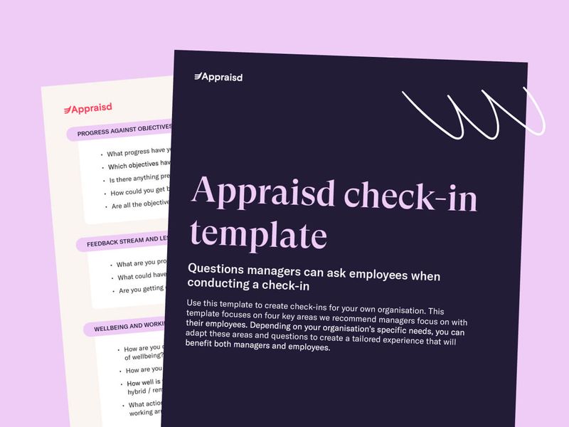 Manager-Employee check-in template