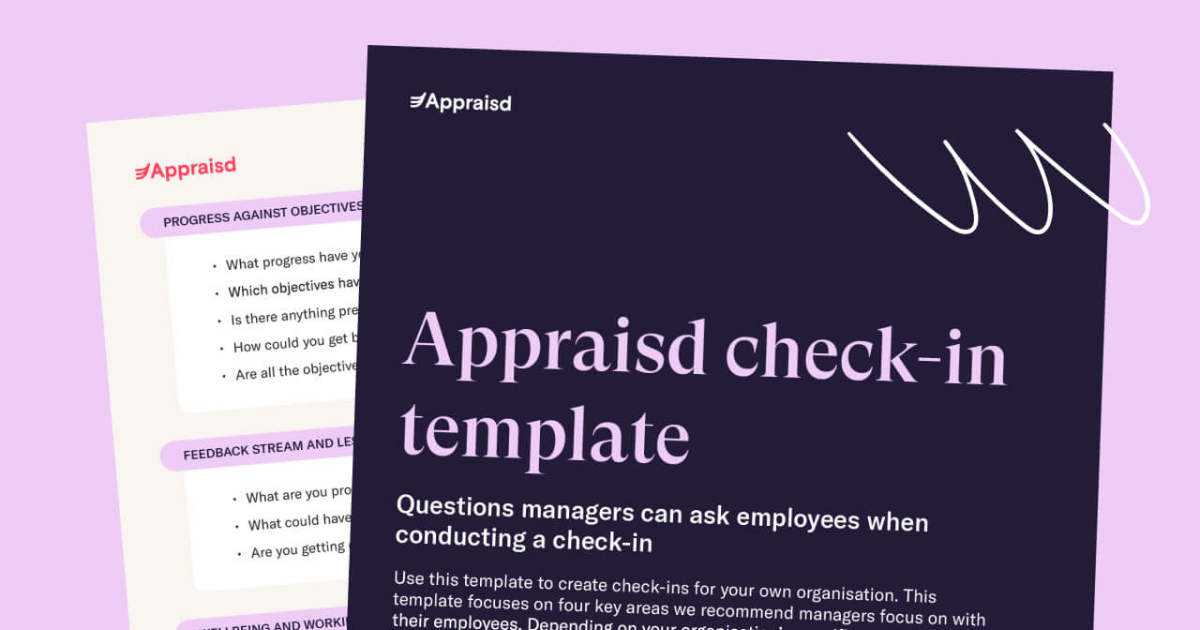 Manager-Employee check-in template