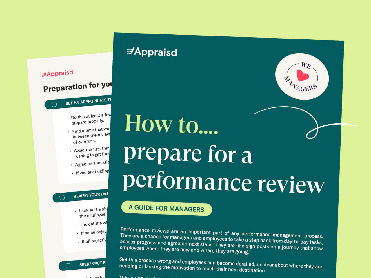 Performance reviews and appraisals planning guide